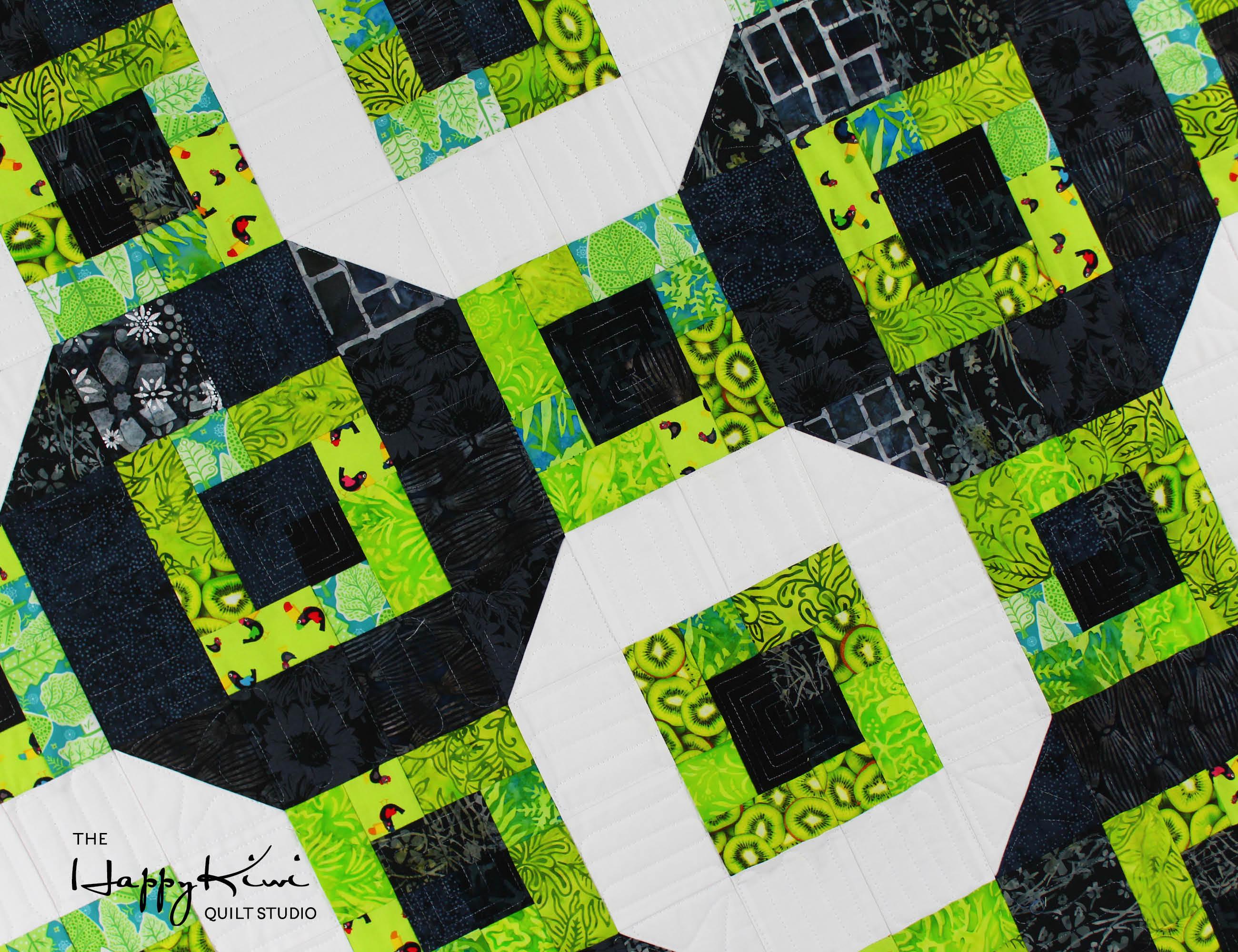 The Octagon Quilt Pattern PDF | Modern Geometric Quilt Design for ...