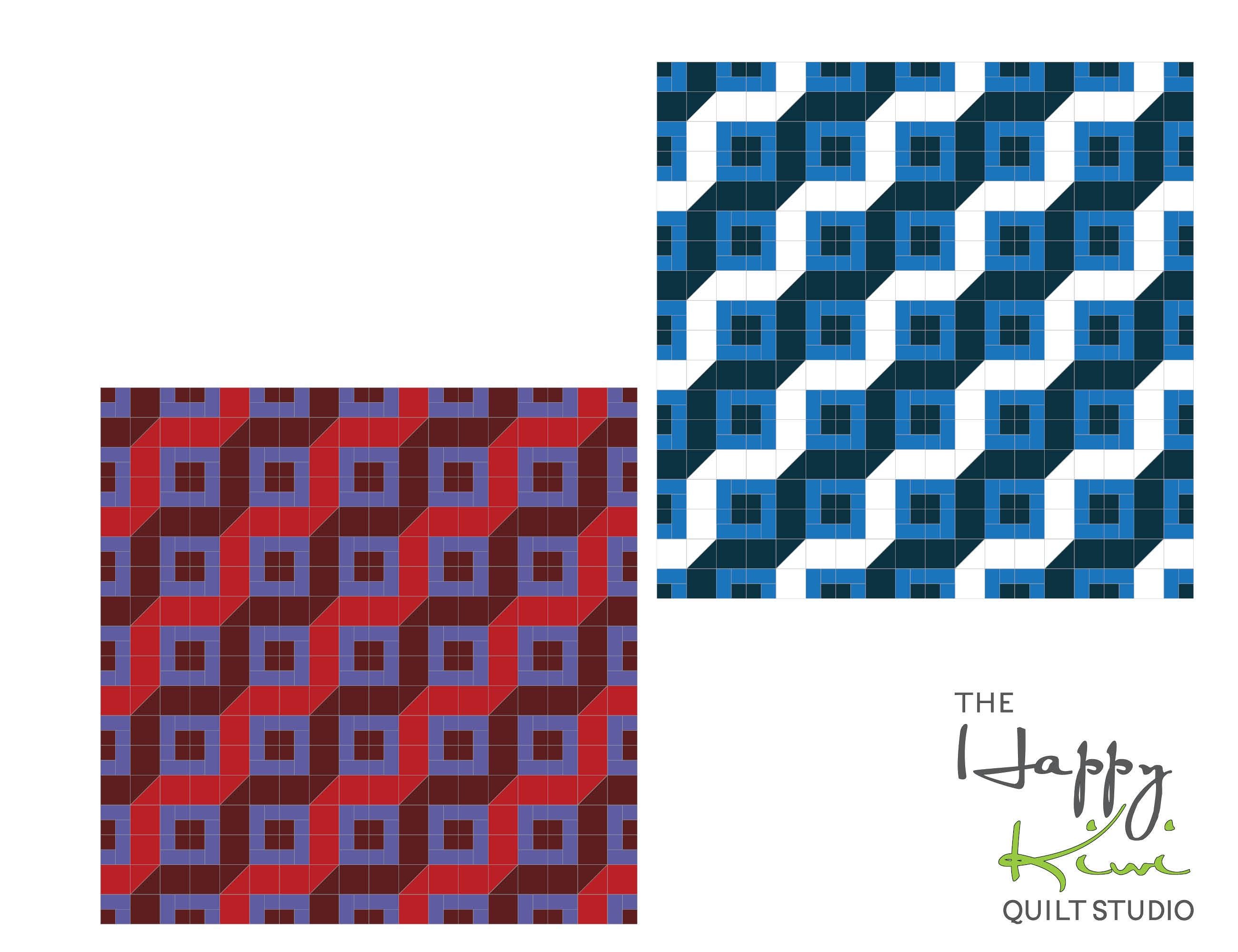 The Octagon Quilt Pattern PDF | Modern Geometric Quilt Design for ...