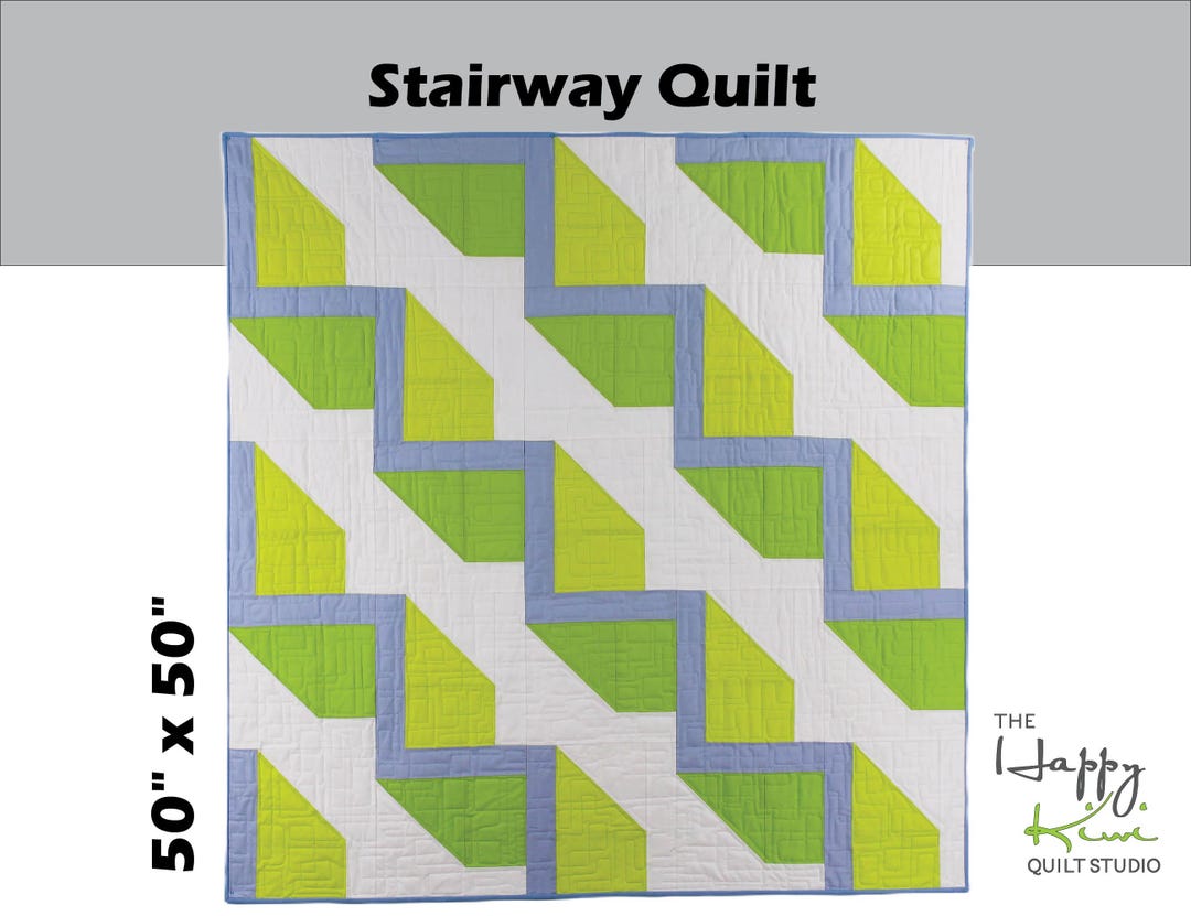 Stairway Quilt - Etsy