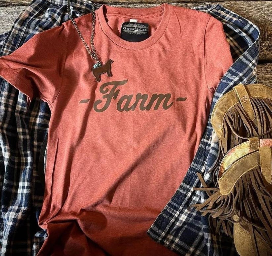 Farm Tee,agriculture T-shirt, Farm Shirt, Farmer Gift, Farmers Wife ...