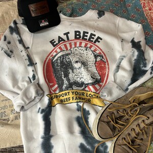 Beef Farmer Sweatshirt, Farmer Gift, Farmer Clothing, Agriculture Gift ...