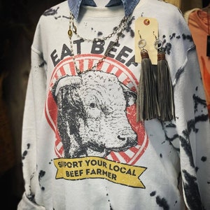 Beef Farmer Sweatshirt, Farmer Gift, Farmer Clothing, Agriculture Gift ...