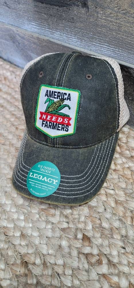 Farmer Cap Trucker Hat America Needs Farmers Hat - Etsy