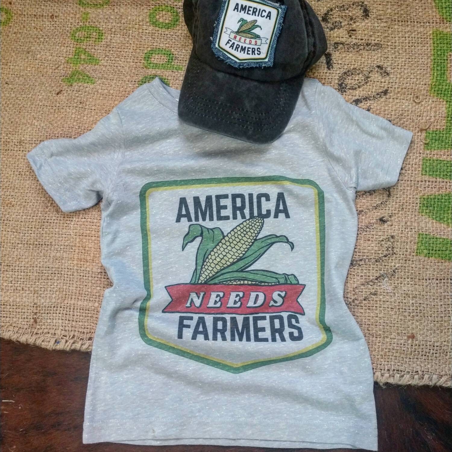 America Needs Farmers shirt toddler t-shirt baby farm | Etsy