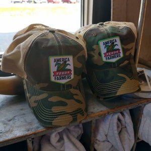 America Needs Farmers Hat: Camouflage Trucker Cap - Etsy