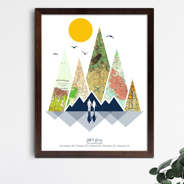 Adventure Map - Etsy