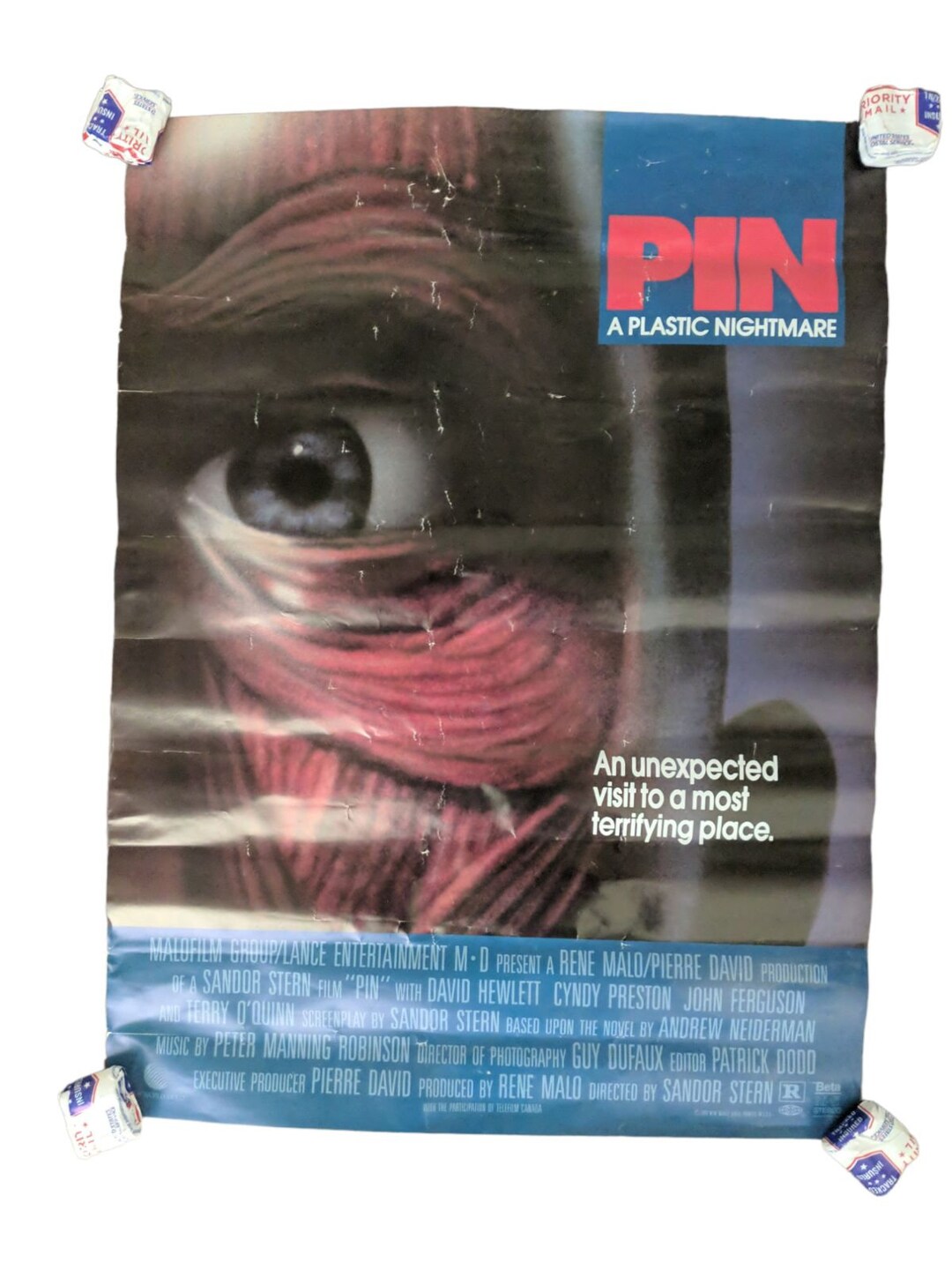 Poster Pin A Plastic Nightmare Movie Store Poster 24X18 - Etsy