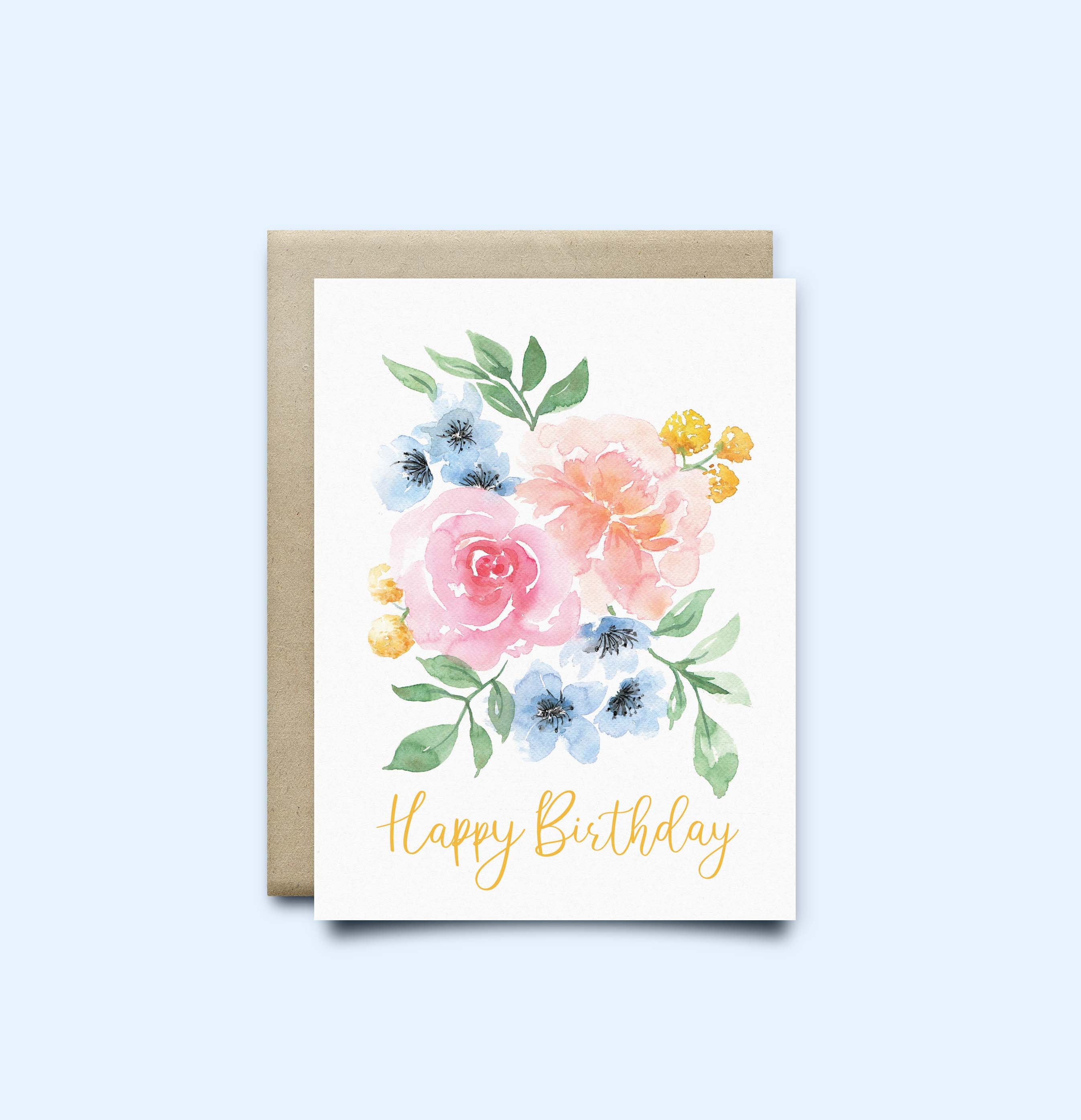 Greeting Cards With Flowers