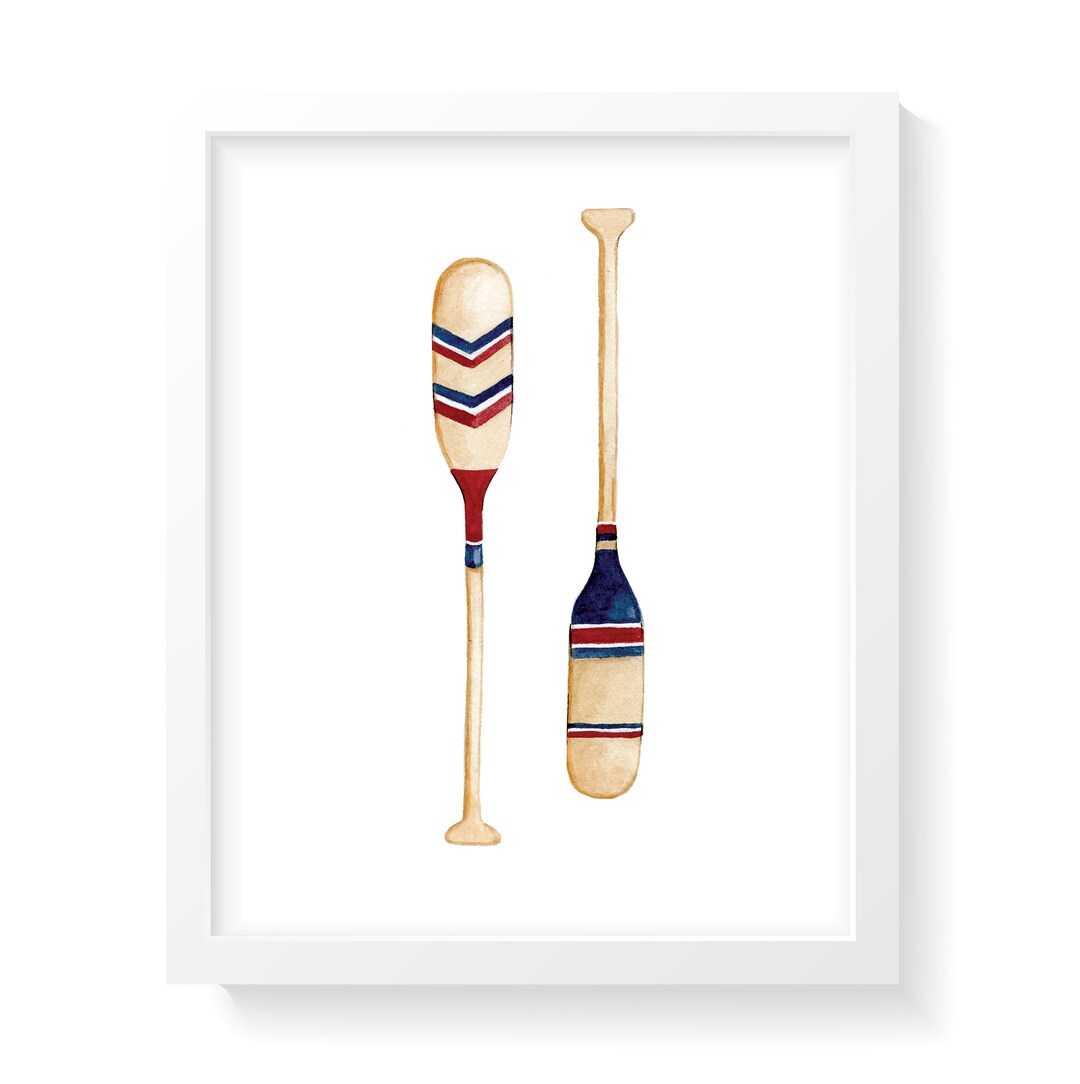 Printable Digital Download Paddles|cottage Decor|cottage Art|cottage ...
