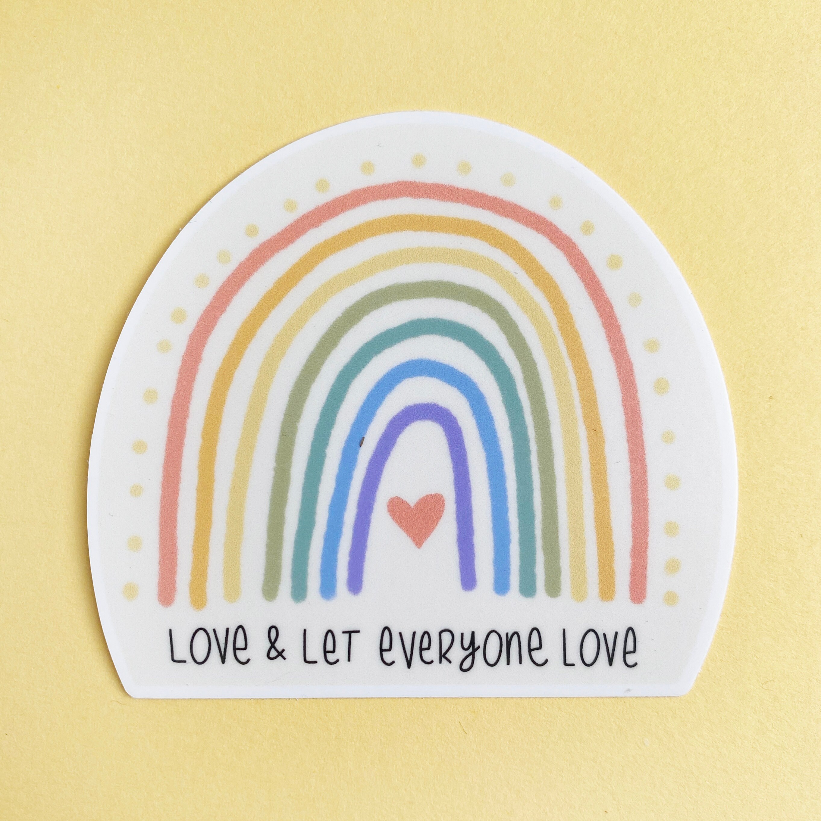 Rainbow Pride Sticker | Pride Sticker, Love is Love Sticker, LGBTQ ...