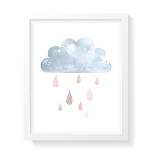Printable Digital Download Weather Theme Set | Rainbow, Sun, Cloud Art ...