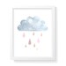 Printable Digital Download Weather Theme Set | Rainbow, Sun, Cloud Art ...