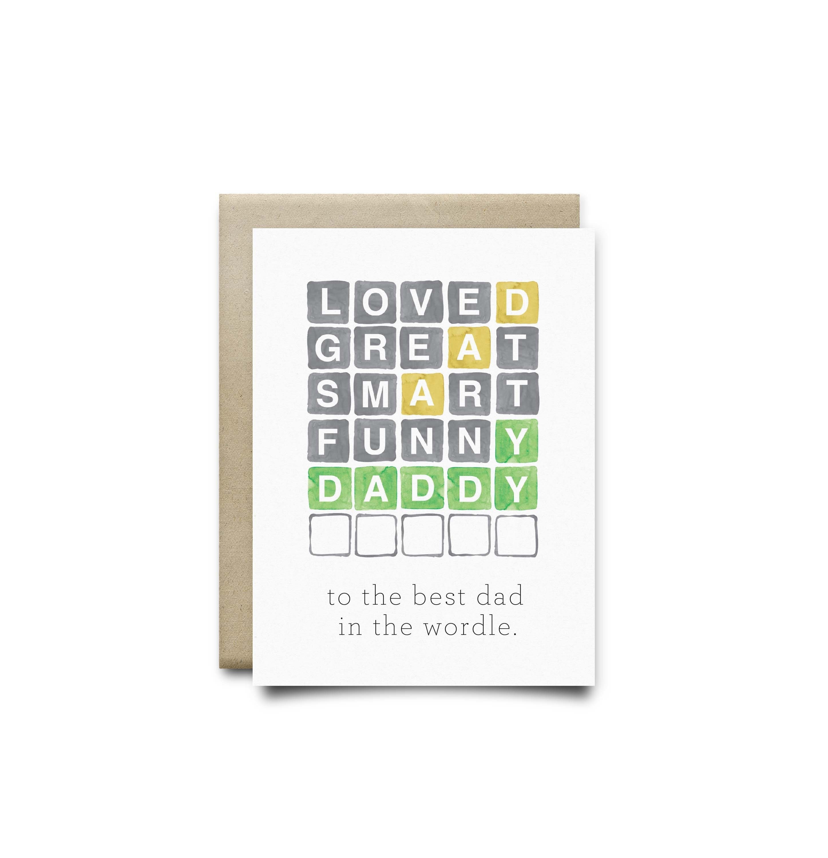 PRINTABLE FATHER'S DAY Wordle Card,digital Download Father's Day Card ...