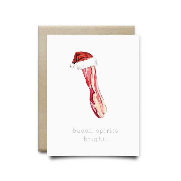 Printable Bacon Card - Etsy