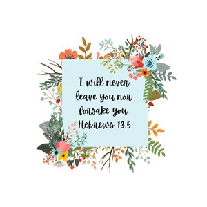 Daily Scripture Cards Printable, Christian Inspiration (digital ...