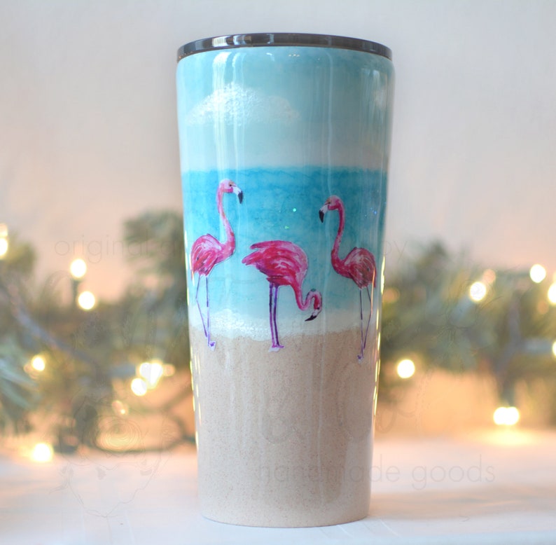 Flamingo Friends Insulated Tumbler, Flamingo Tumblers, Bridesmaid ...