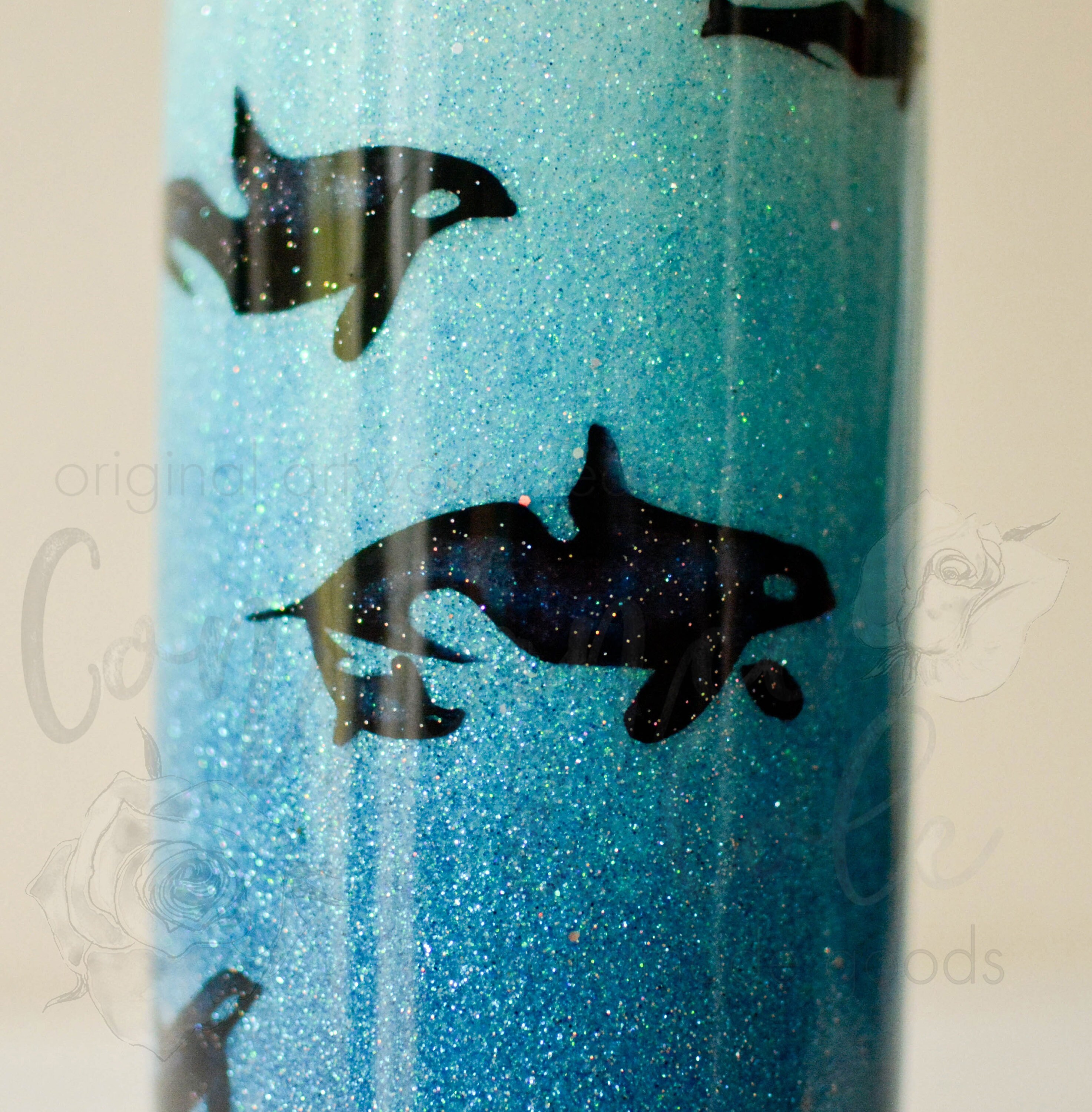 Orca Killer Whale Stainless Steel Insulated Tumbler or Water | Etsy