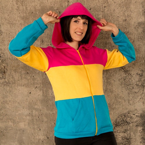 Demi-ace/demi-aro Pride Flag Hoodie - Etsy