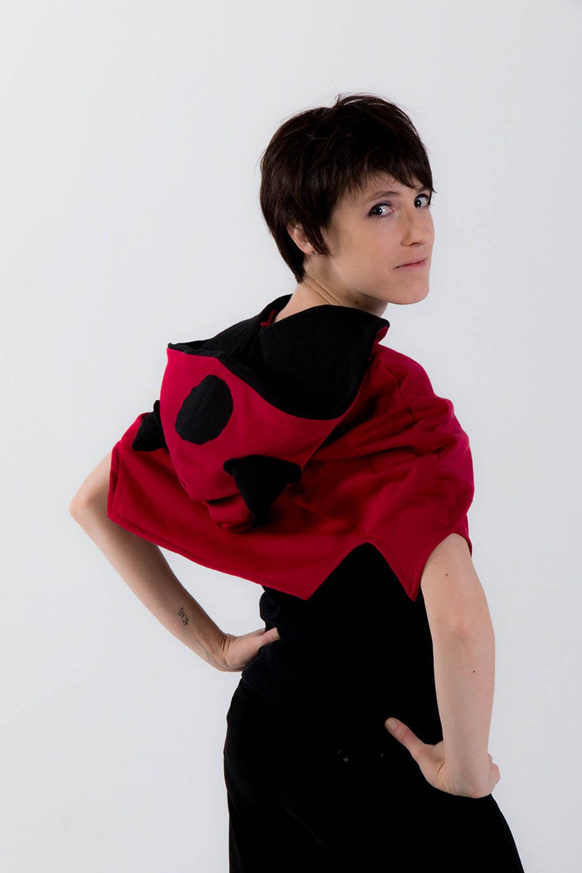 Team Magma Inspired Cosplay Poncho Hoodie | Etsy