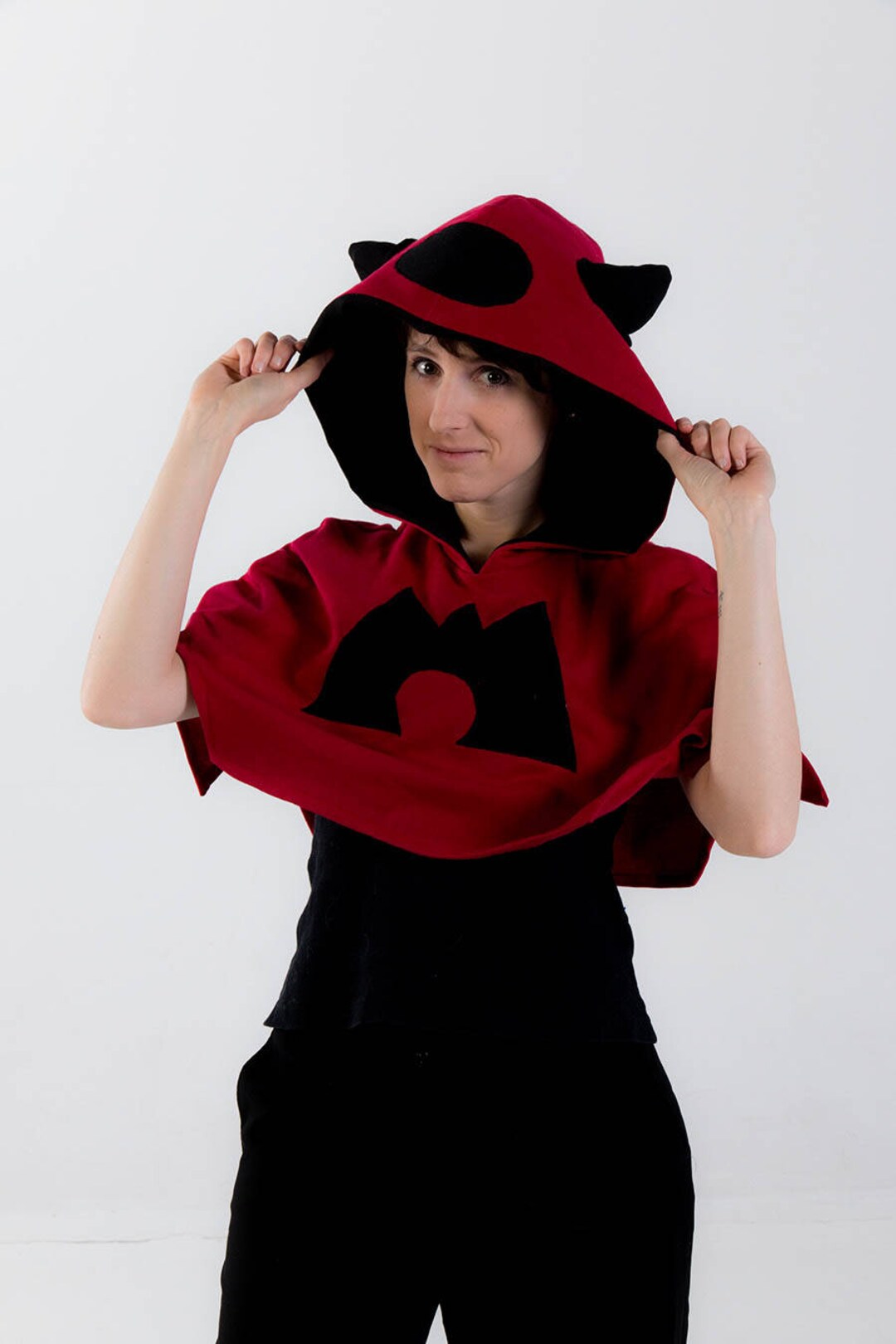 Team Magma Inspired Cosplay Poncho Hoodie - Etsy