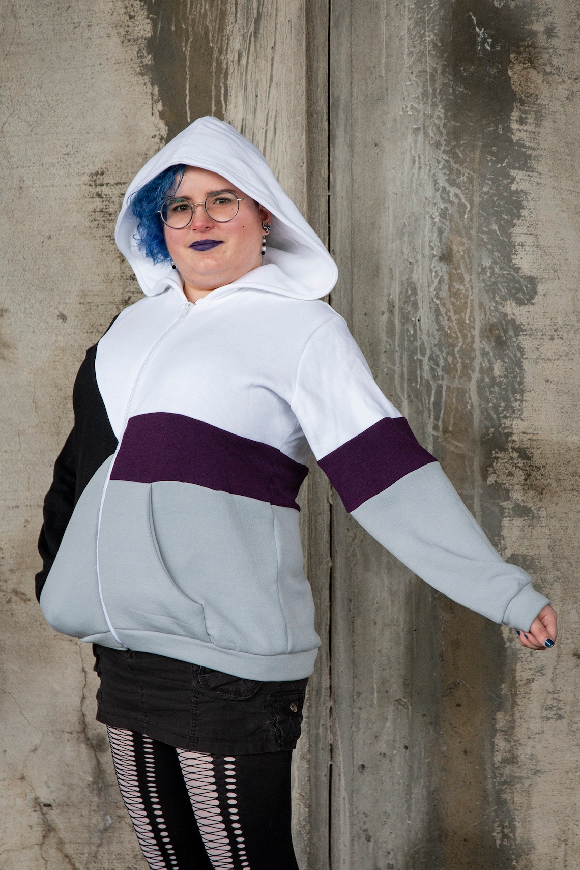 Demi-ace/demi-aro Pride Flag Hoodie - Etsy