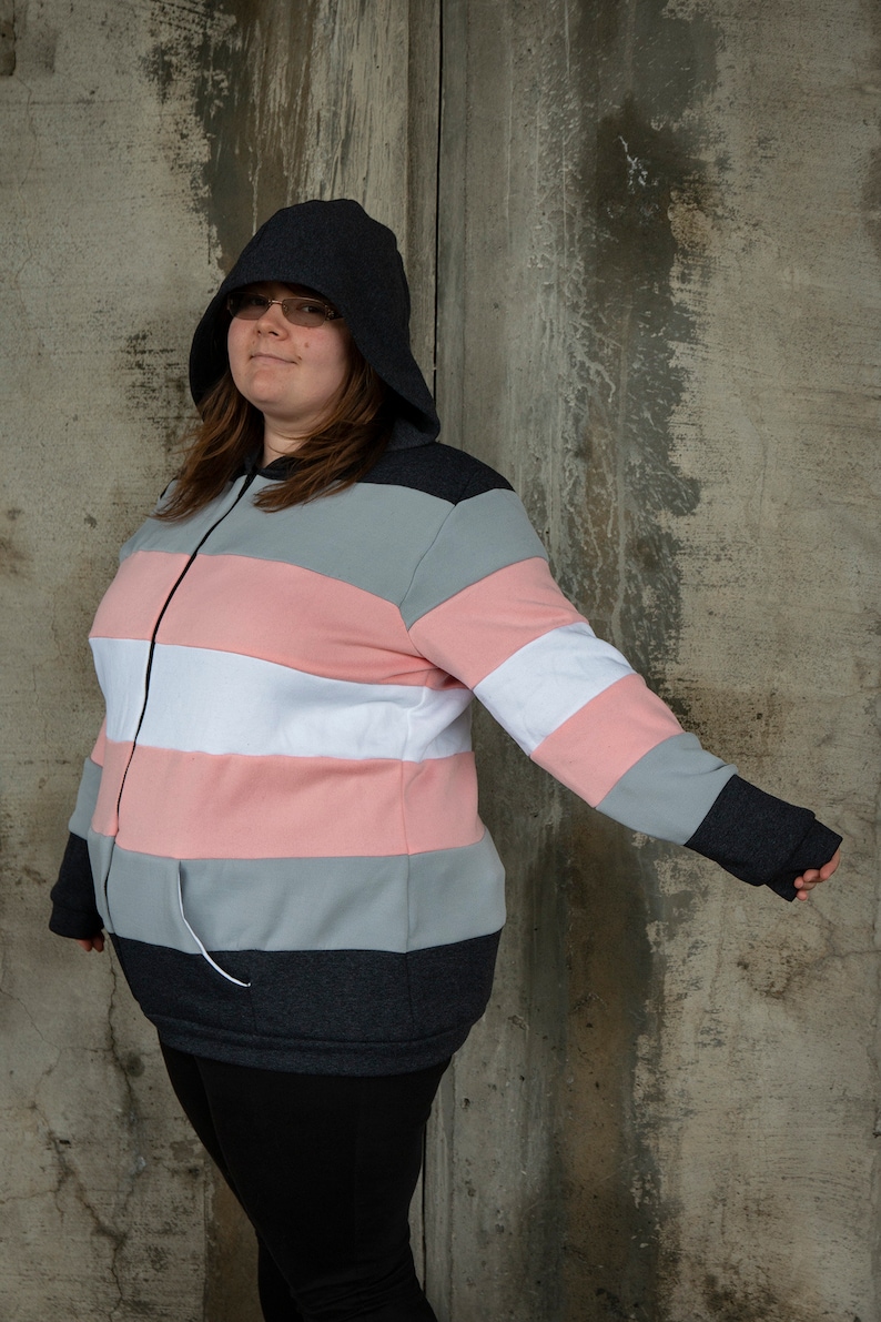 Demigirl/demiboy/demigender/demiandrogyne Pride Flag Hoodie - Etsy