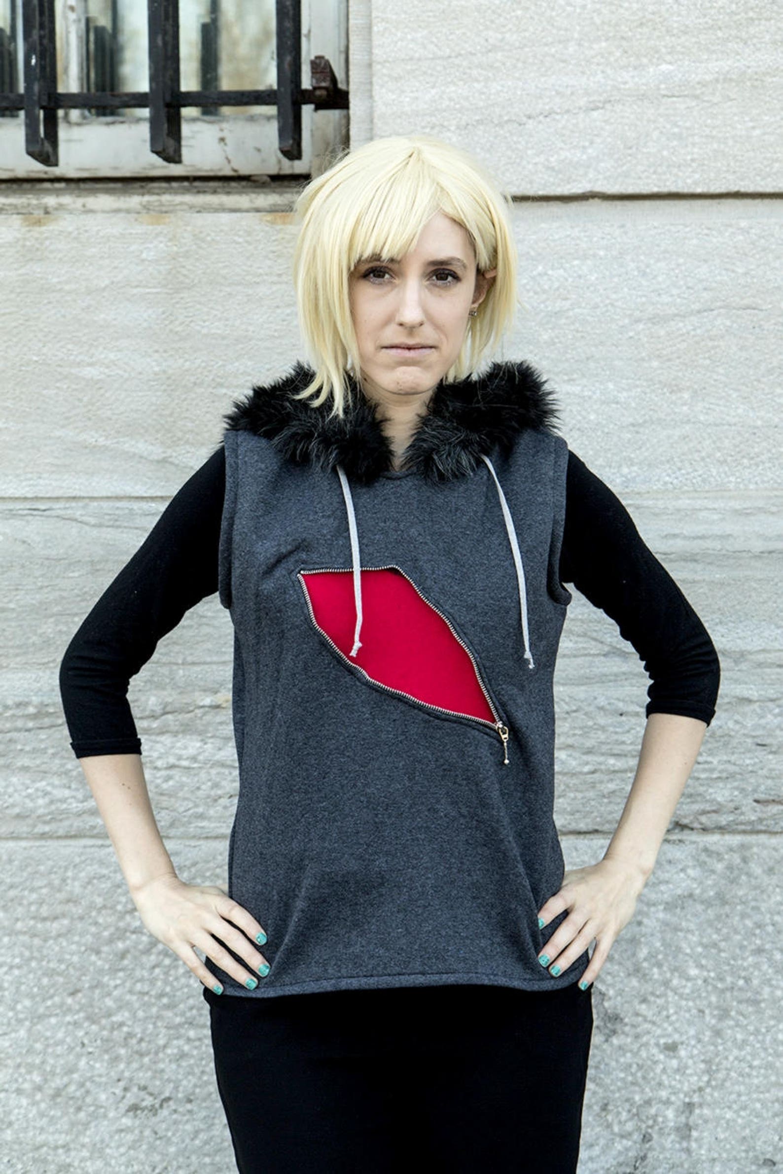 Gladion Cosplay Hoodie Inspired by Pokemon Sun and Moon - Etsy
