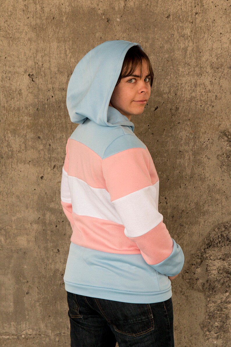 Trans Pride Flag Hoodie - Etsy