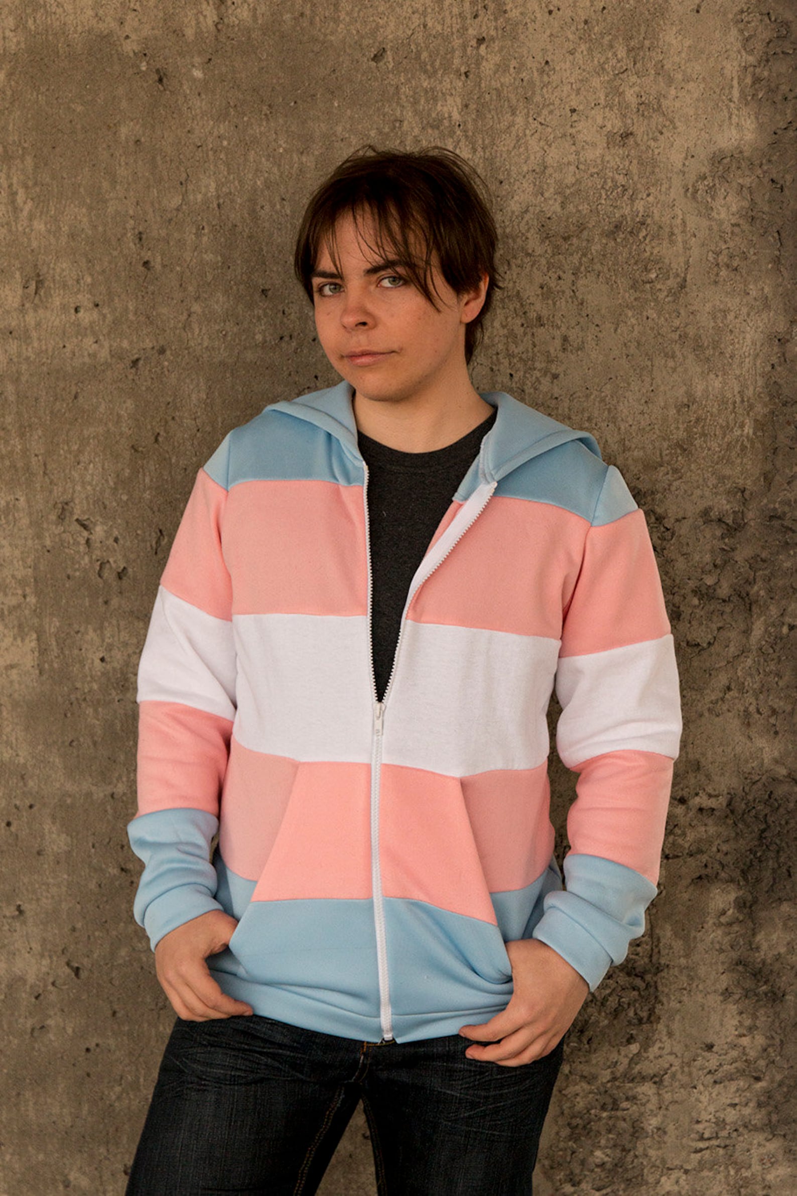 Trans Pride Flag Hoodie - Etsy