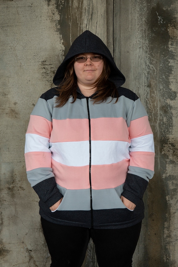 Demigirl/demiboy/demigender/demiandrogyne Pride Flag Hoodie | Etsy