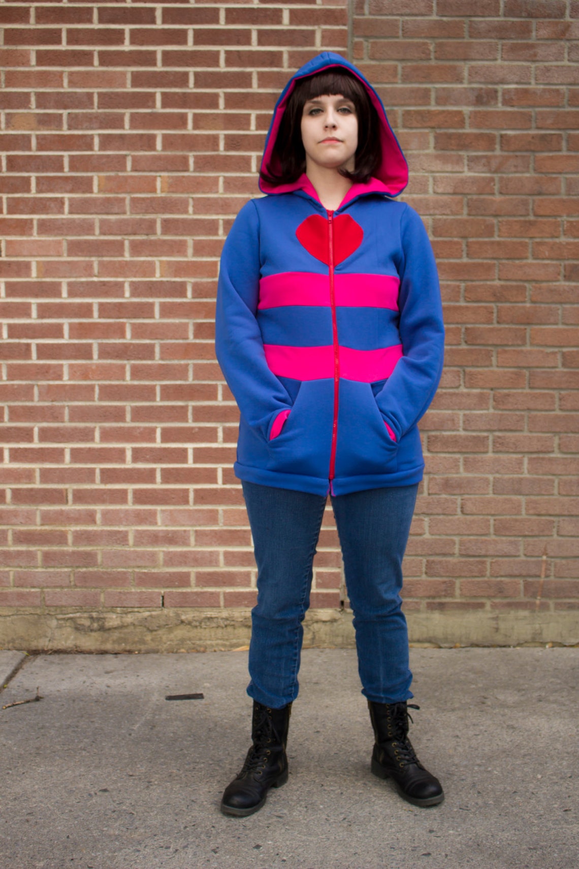 Undertale Frisk Inspired Cosplay Hoodie - Etsy