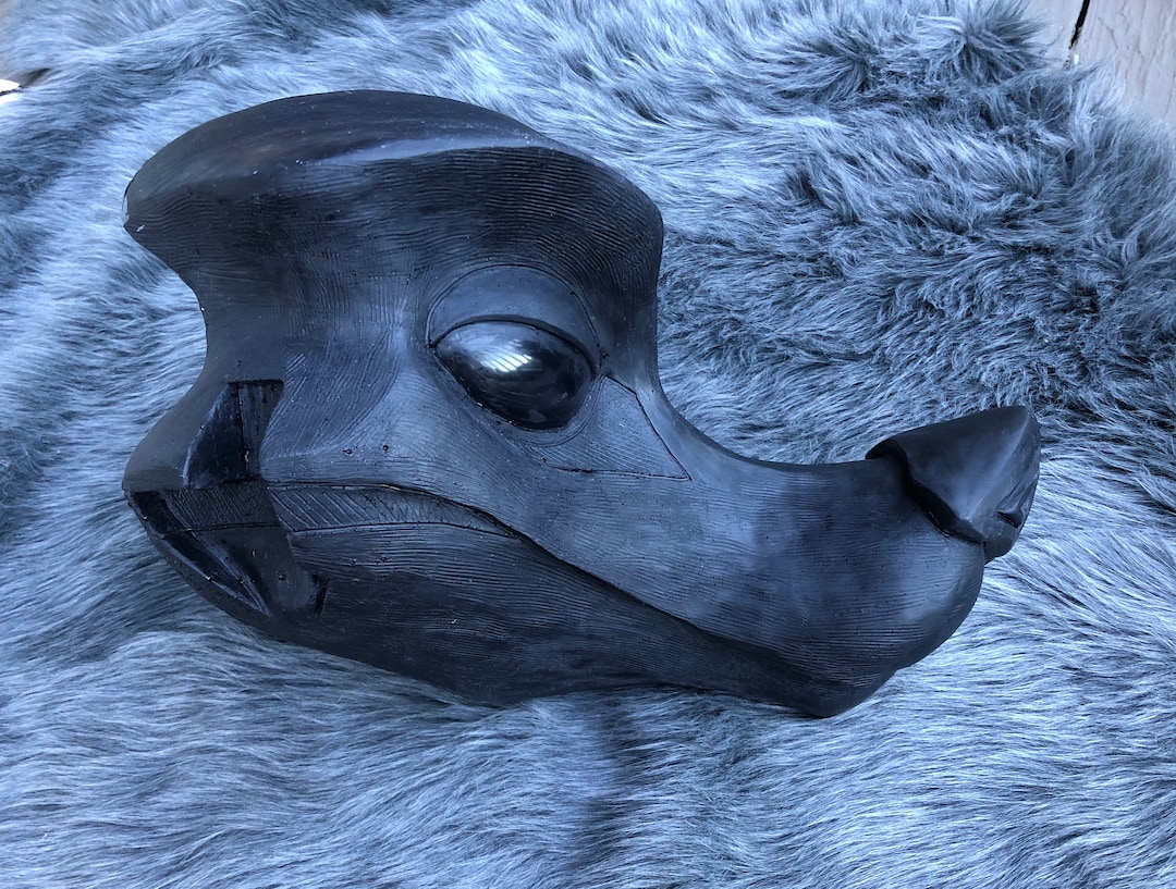 Spitfire's Crux Style Resin Fursuit Furry Head Blank Cut - Etsy
