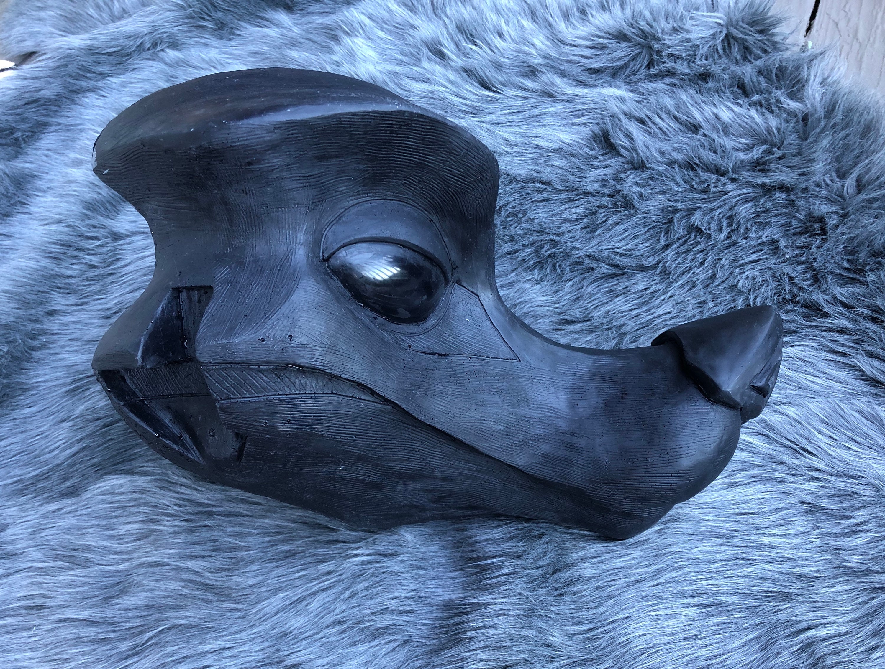 Spitfire's Crux Style Resin Fursuit Furry Head Blank - Etsy Australia