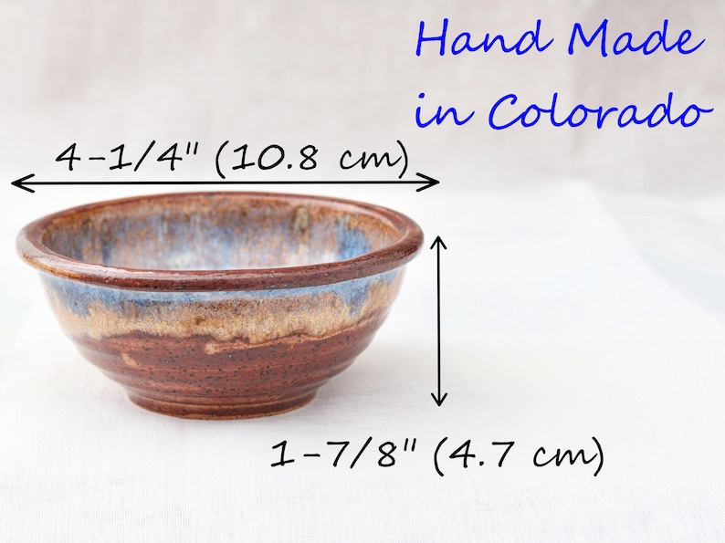 Handmade Ceramic Ingredient Dish | Small Pottery Prep Bowl, Pinch Pot ...