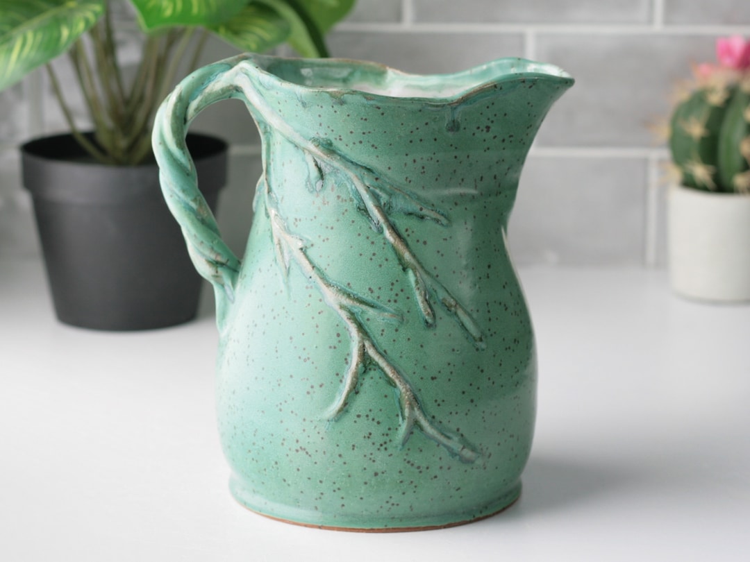 Medium Pitcher Serving Pitcher Water Pitcher Handmade Pitcher Ceramic ...