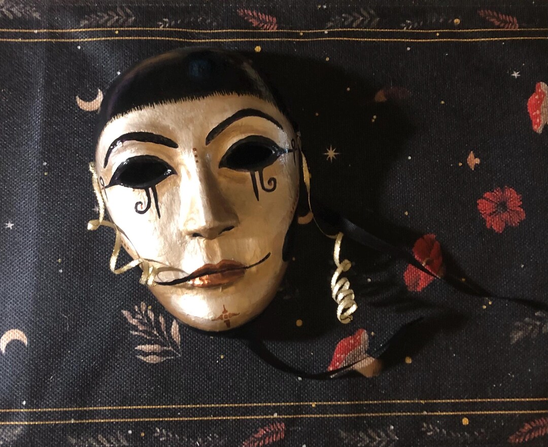 Decorative Mask, Paper Mache - Isis - Etsy