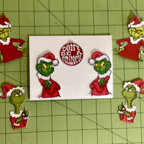 Grinch Cutout - Etsy