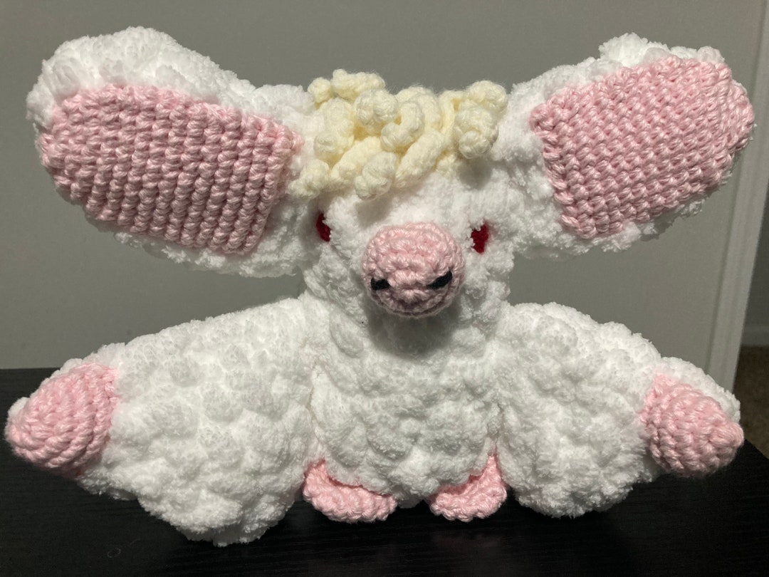 Batstarionbat Astarion Plushie Amigurumi Fan Art Parody Inspired by ...