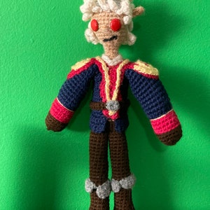 Baldurs Gate 3 Astarion Inspired Amigurumi Plushie Crocheted Doll - Etsy
