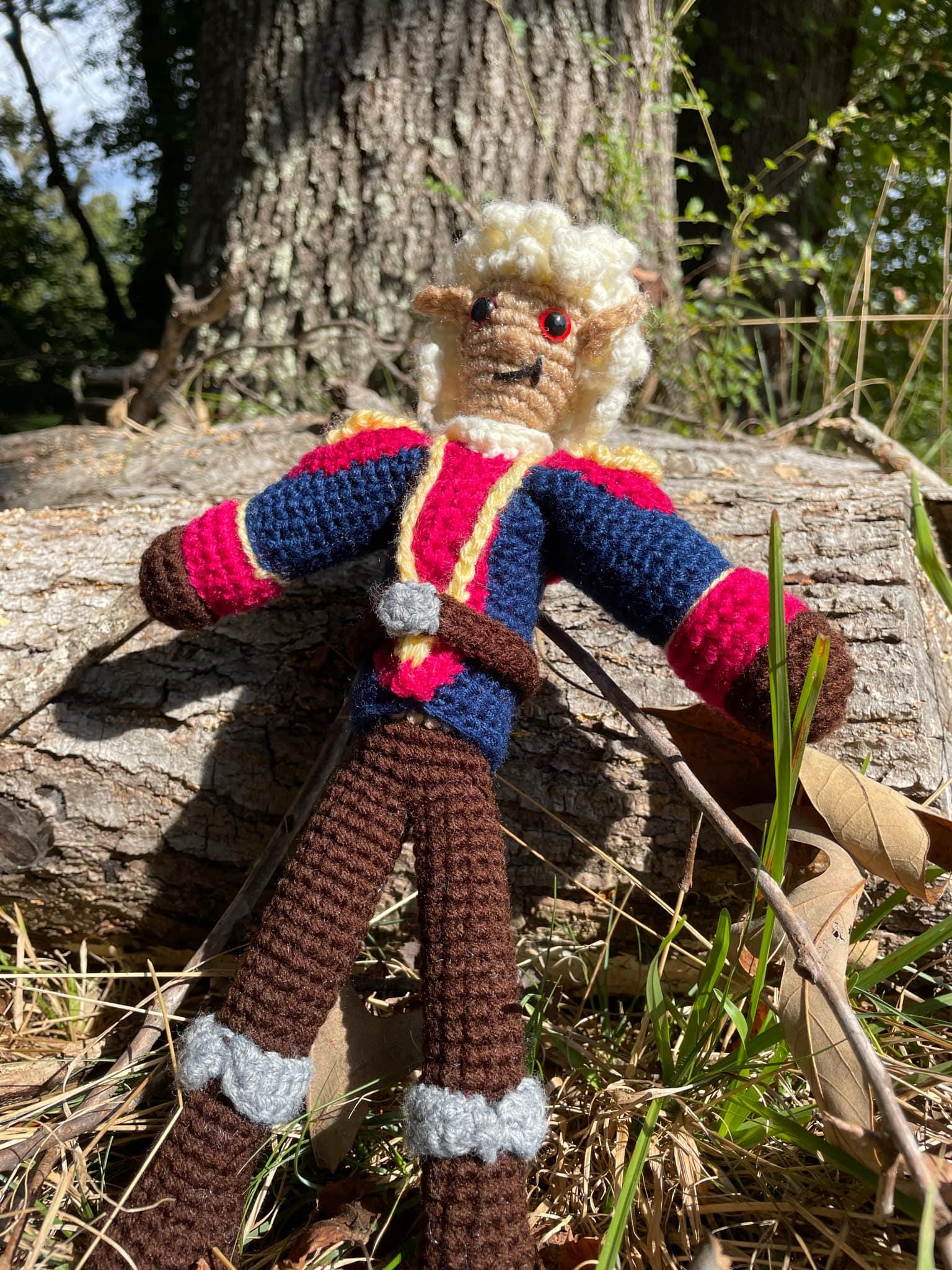 Baldurs Gate 3 Astarion Inspired Amigurumi Plushie Crocheted Doll - Etsy