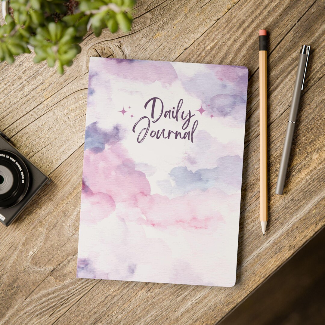 Pastel Watercolor Softcover Journal (with Inside Prints) - Daily ...