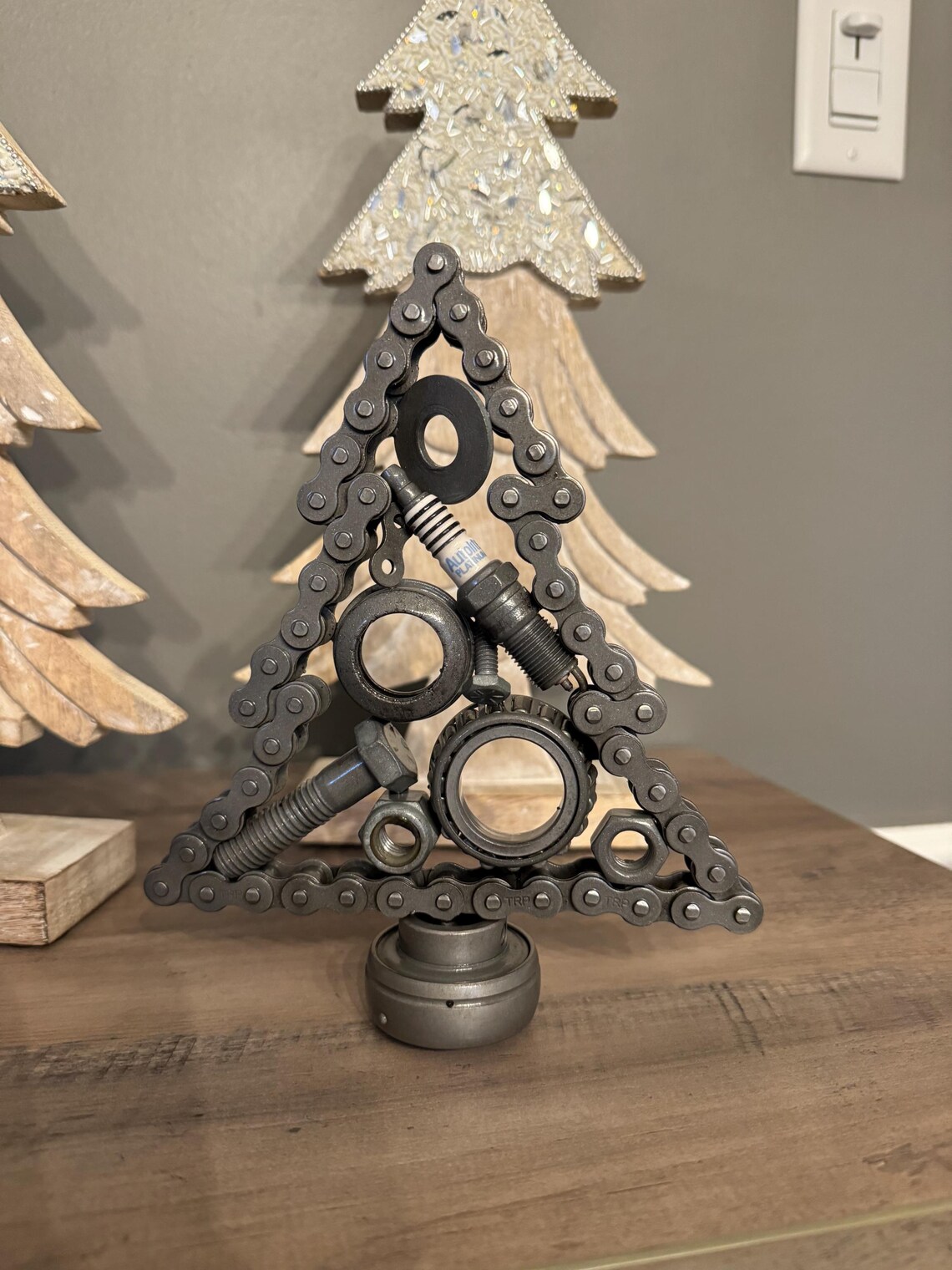 Recycled Metal Christmas Tree - Etsy