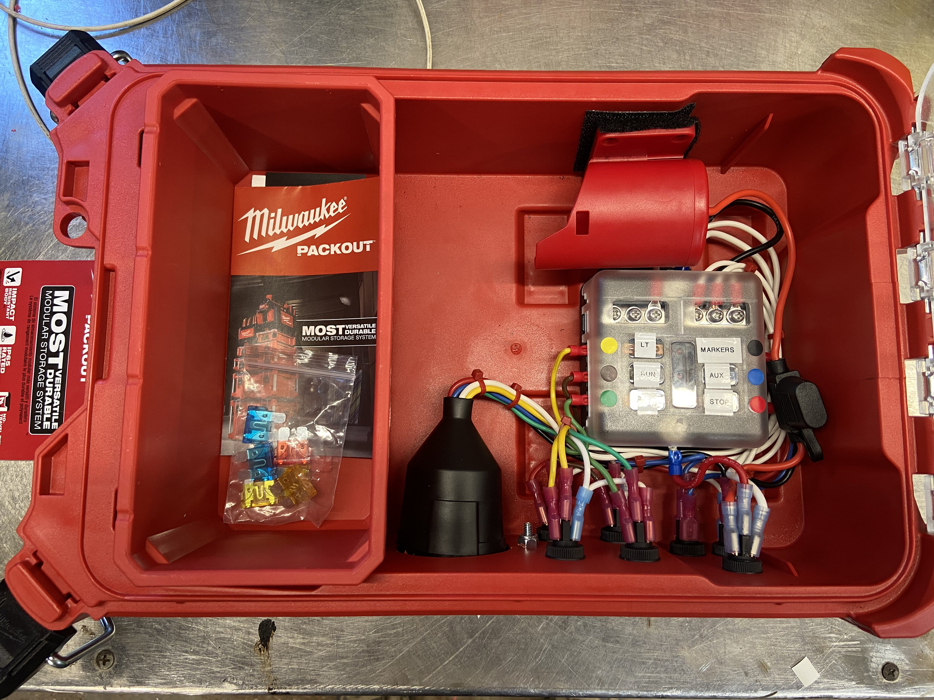 Milwaukee Packout M12 Tractor Trailer Light Tester - Etsy