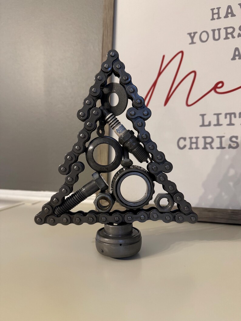 Recycled Metal Christmas Tree - Etsy