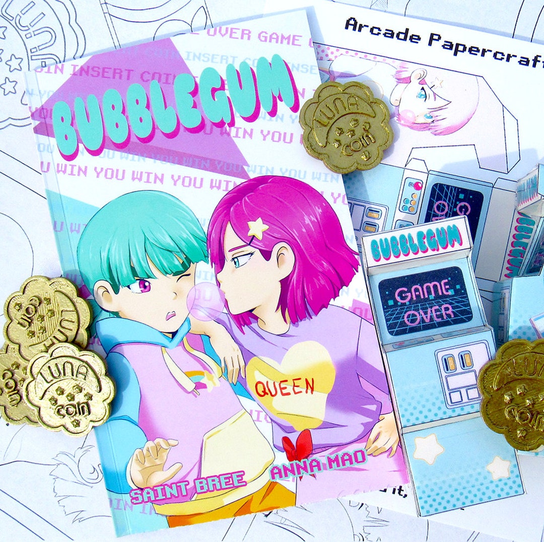 Bubblegum Gl/yuri Comic Book - Etsy