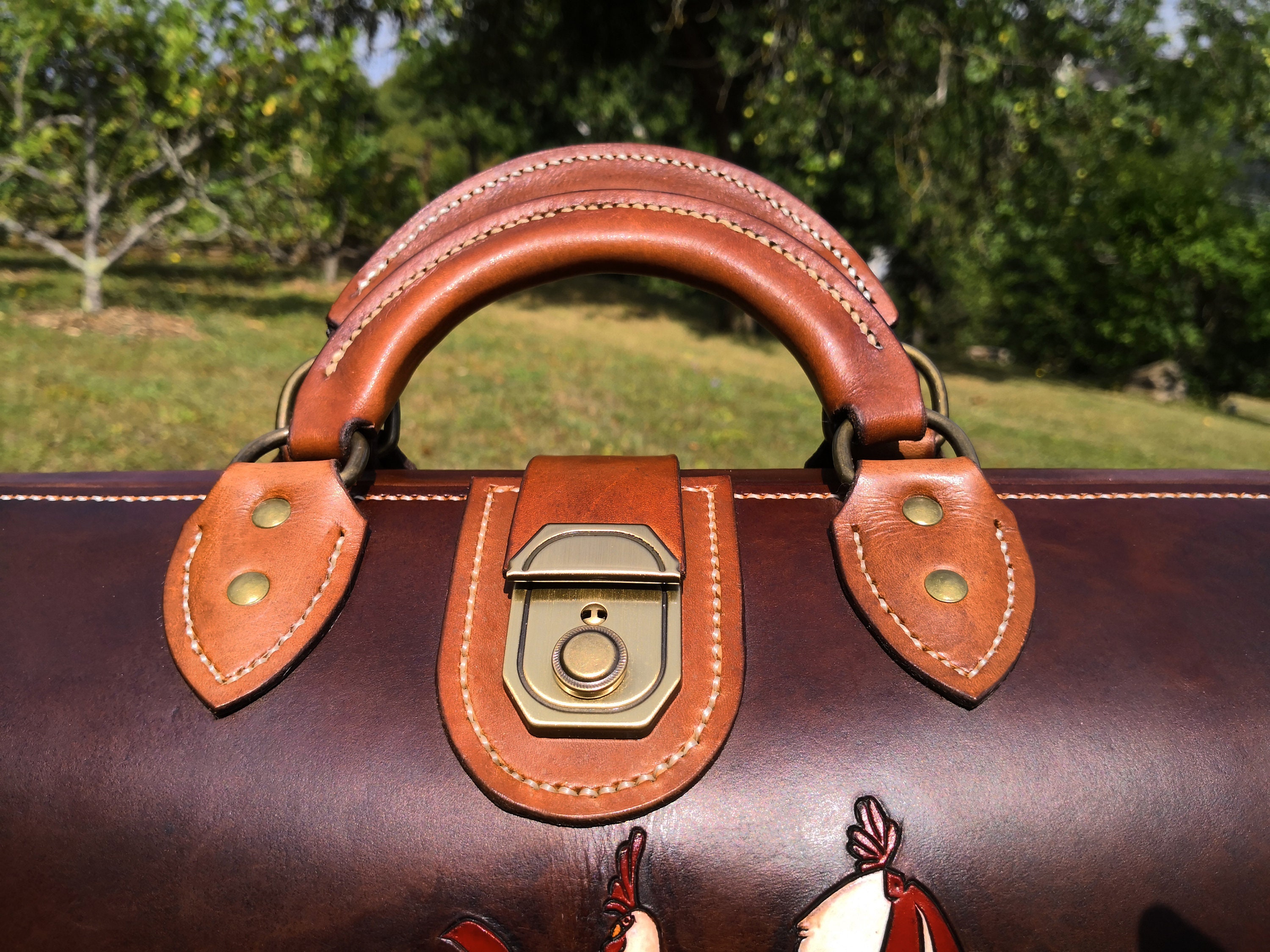 Medical Doctor Leather Briefcase Inspired From the Vintage Medicine ...