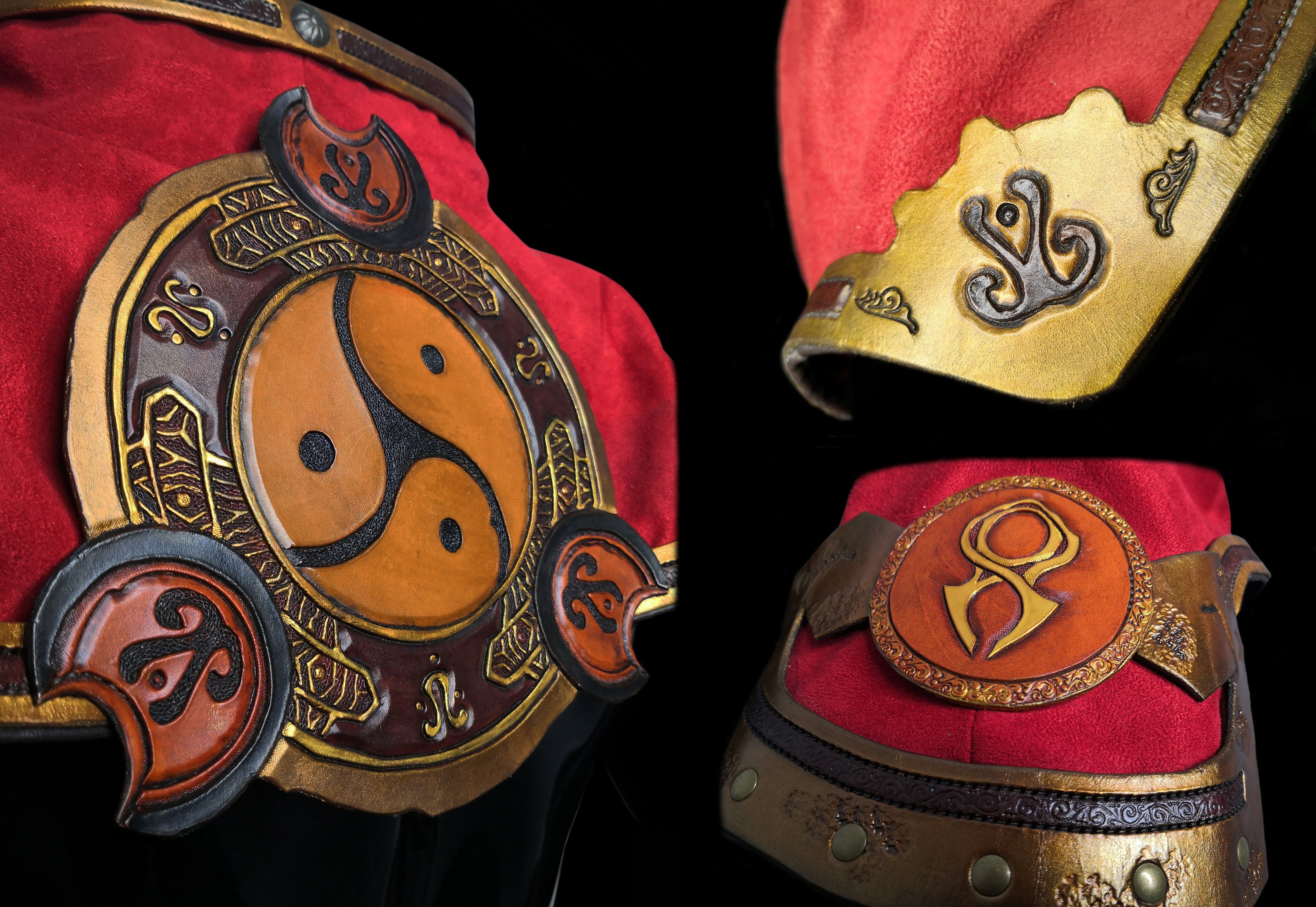 Warrior Monk Leather Armor Inspired by the Legendary Monk Kharazim From ...