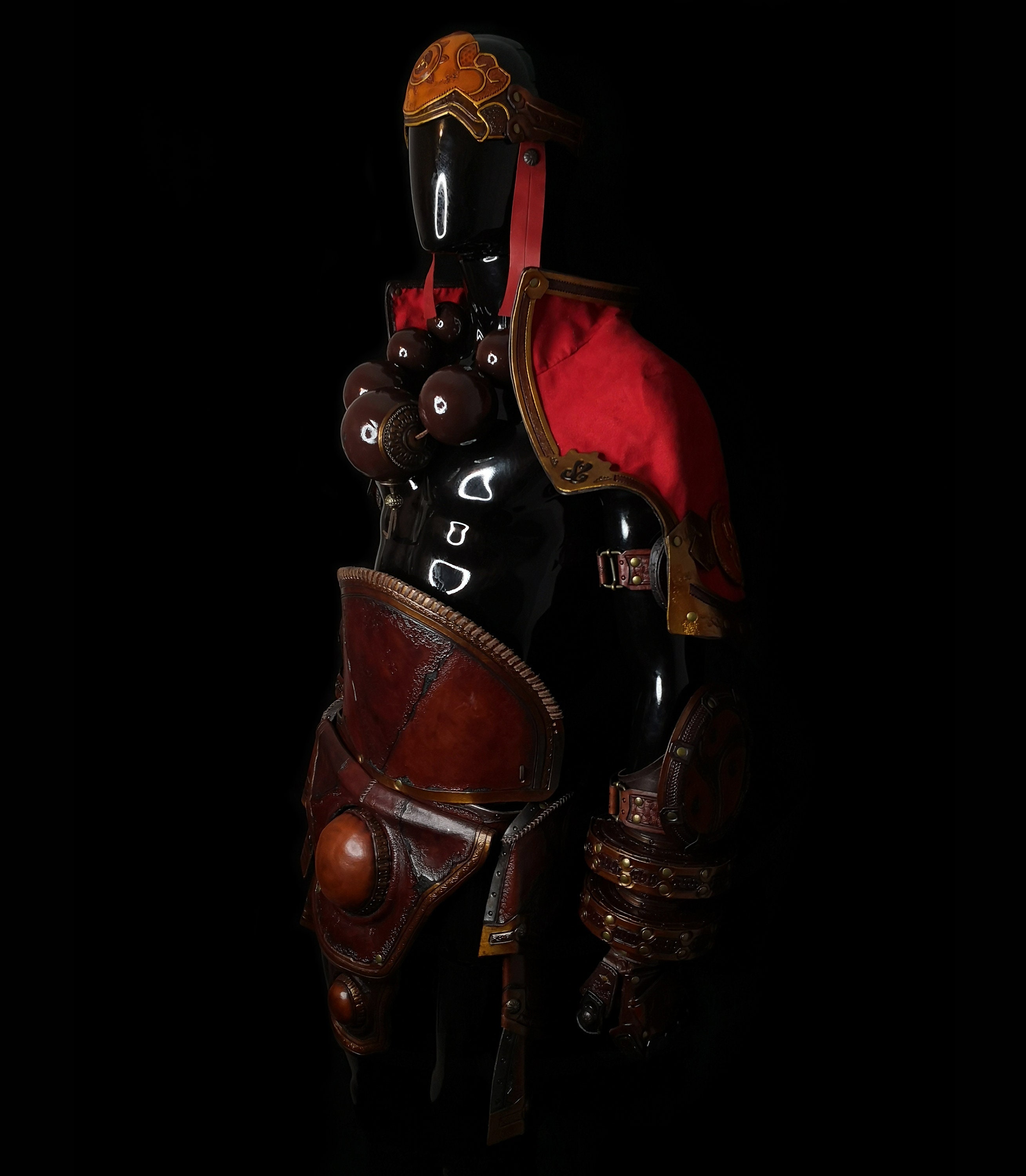 Warrior Monk Leather Armor Inspired by the Legendary Monk Kharazim From ...