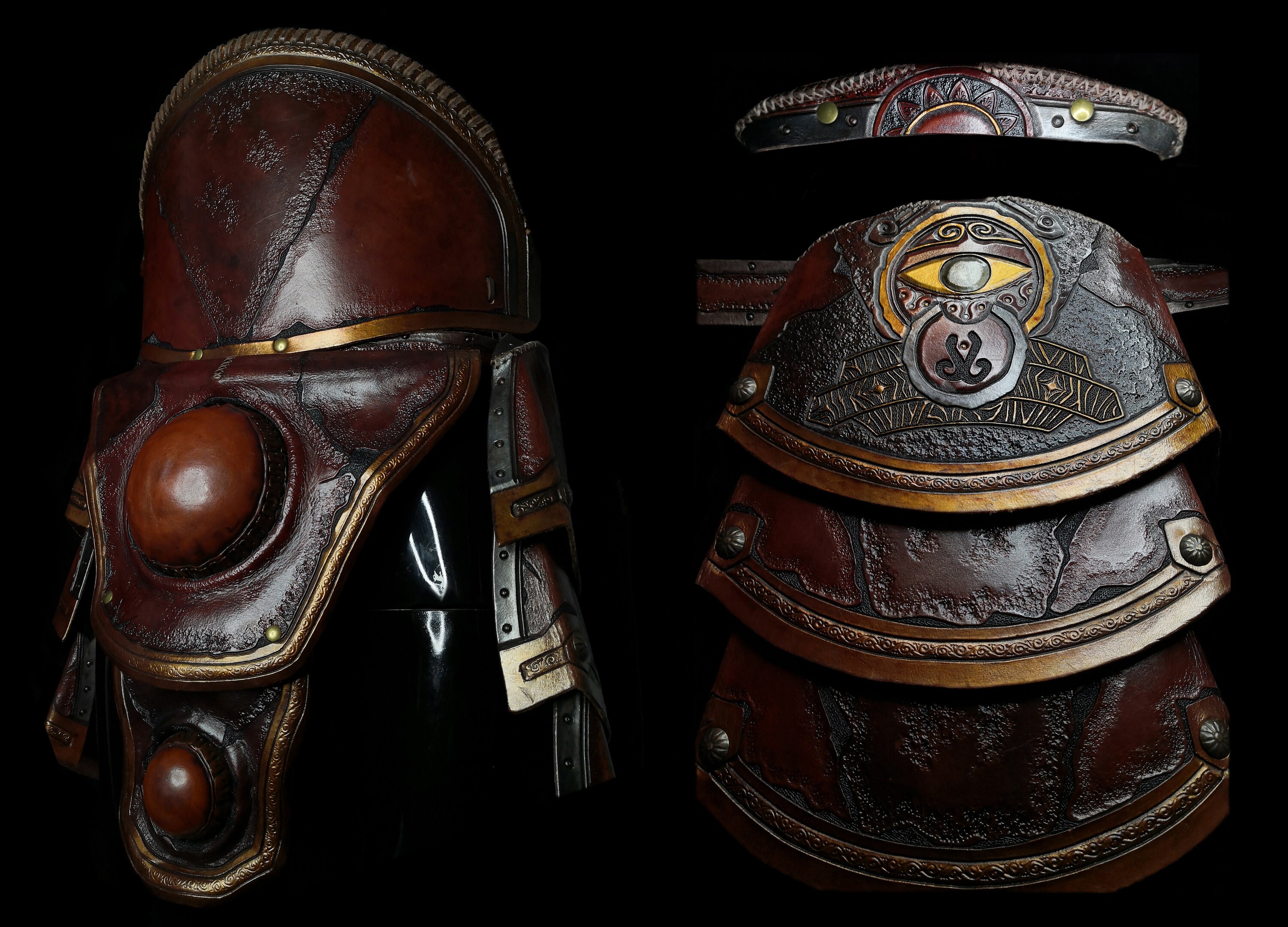 Warrior Monk Leather Armor Inspired by the Legendary Monk Kharazim From ...