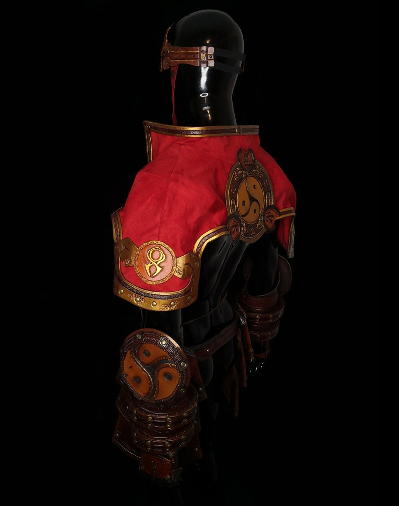 Warrior Monk Leather Armor Inspired by the Legendary Monk Kharazim From ...